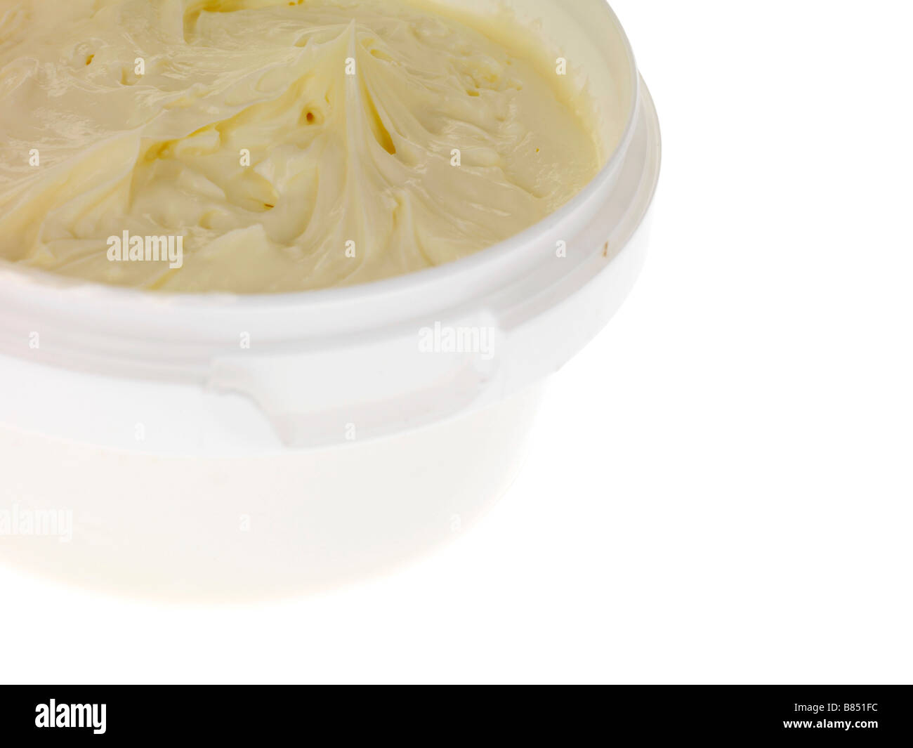 Organic Cream Cheese Stock Photo - Alamy