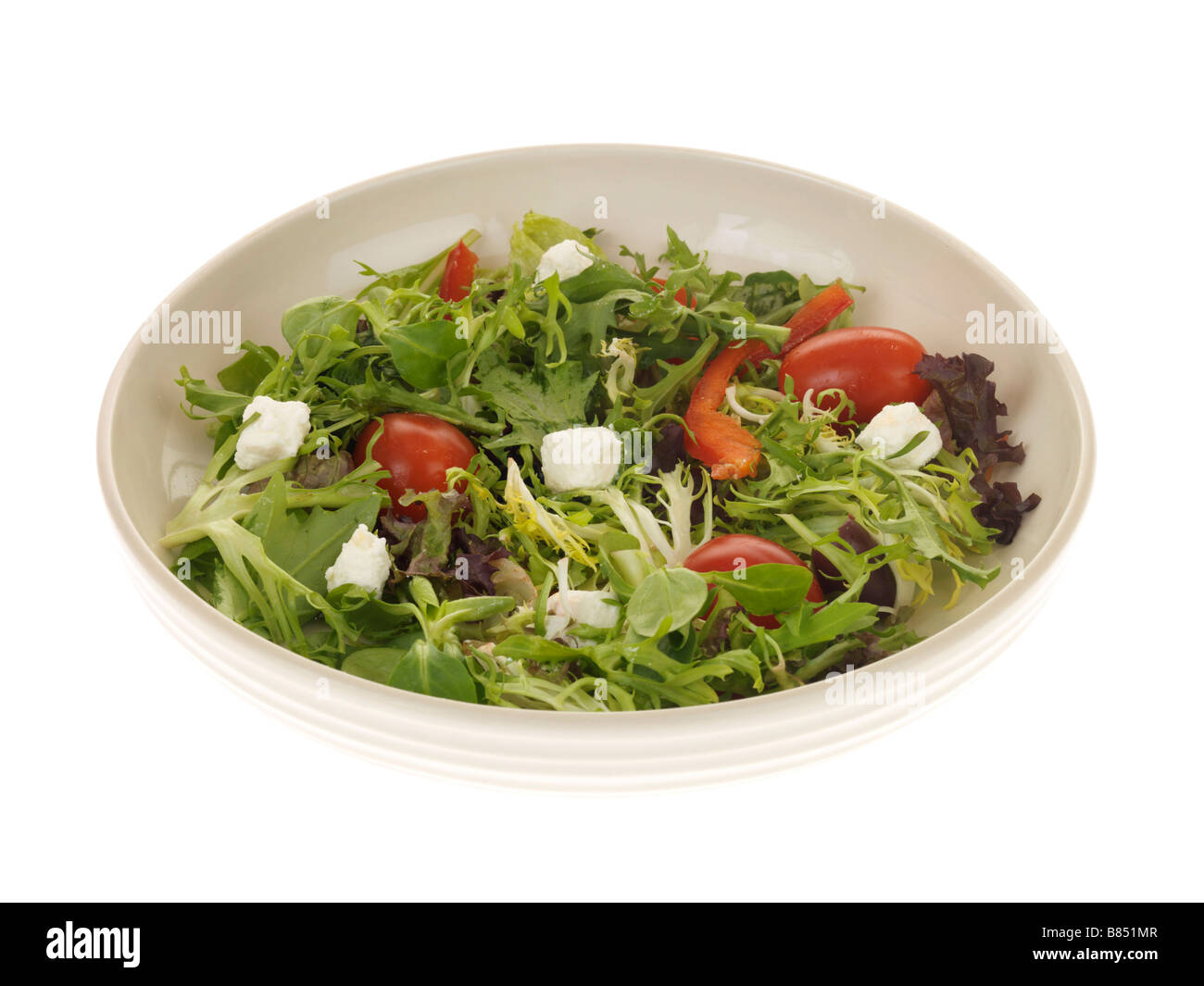 Lettuce salad bowl red Cut Out Stock Images & Pictures - Alamy