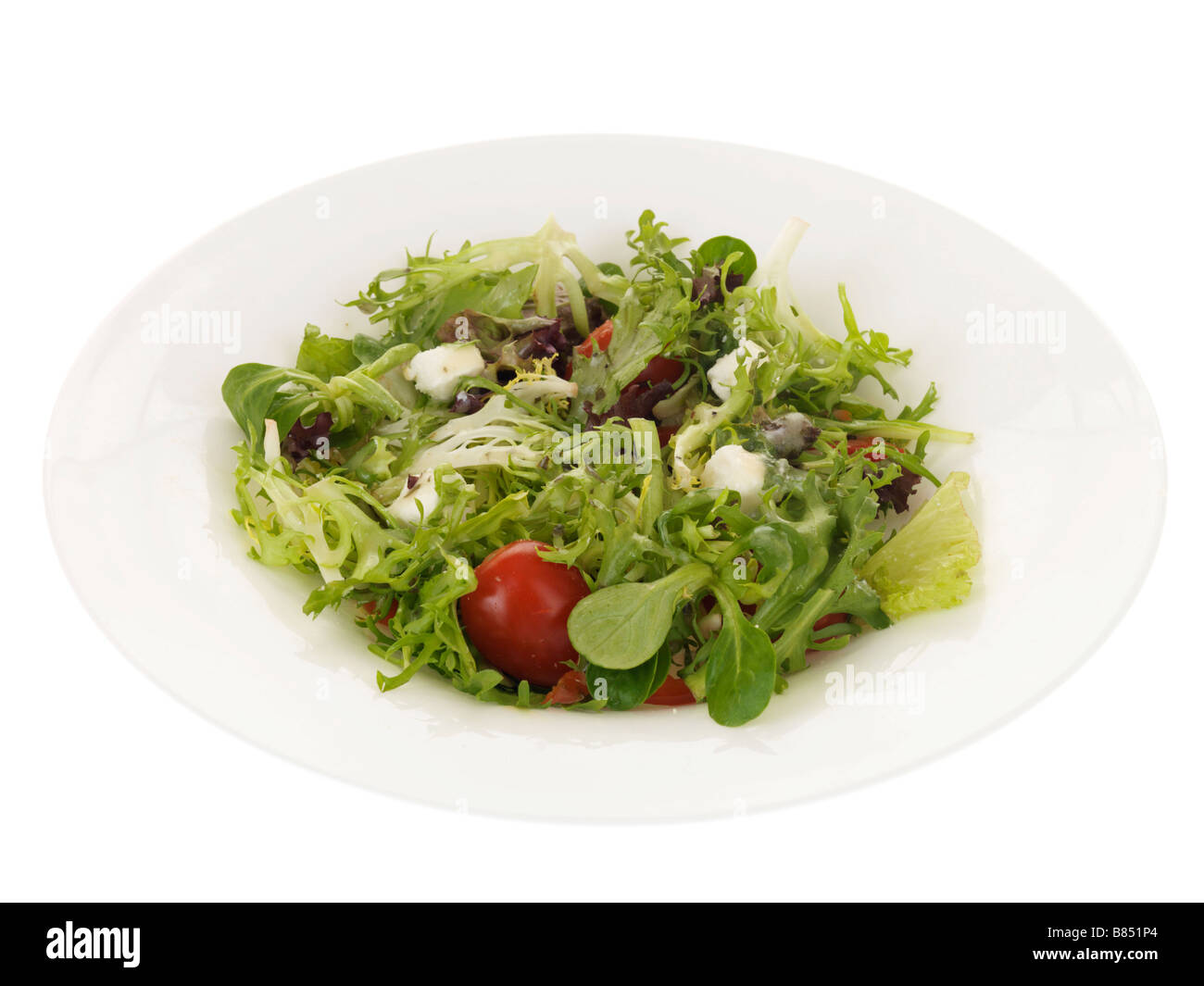 Lettuce salad bowl red Cut Out Stock Images & Pictures - Alamy