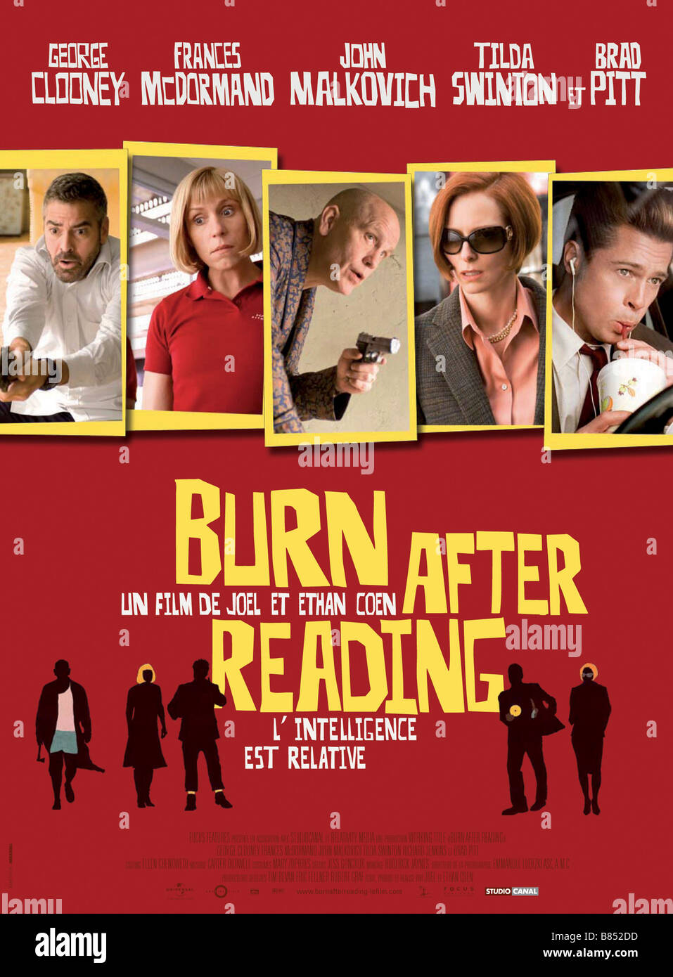Burn after reading poster hi-res stock photography and images - Alamy