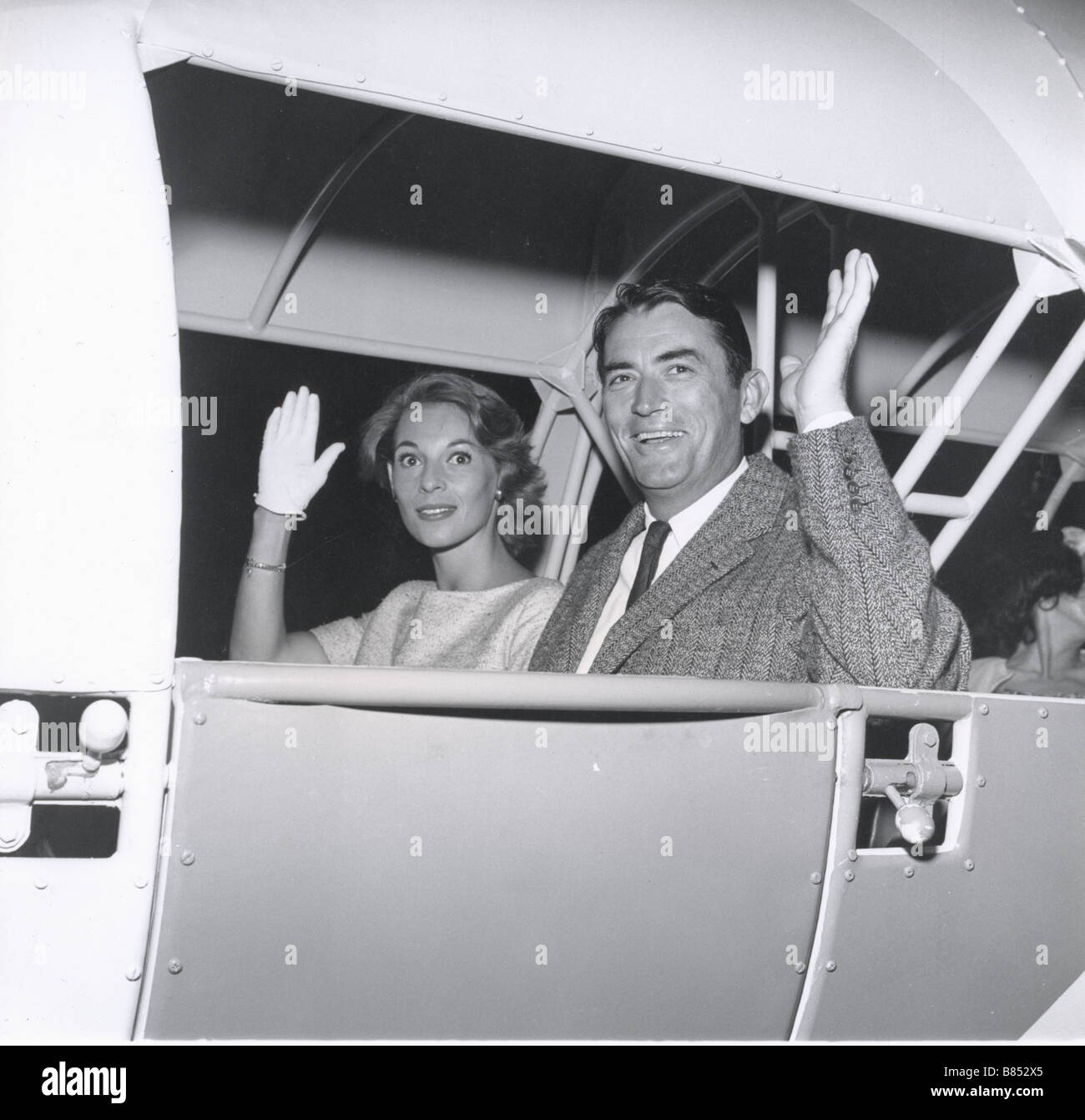 Gregory Peck Gregory Peck Gregory Peck and his second wife Veronique ...