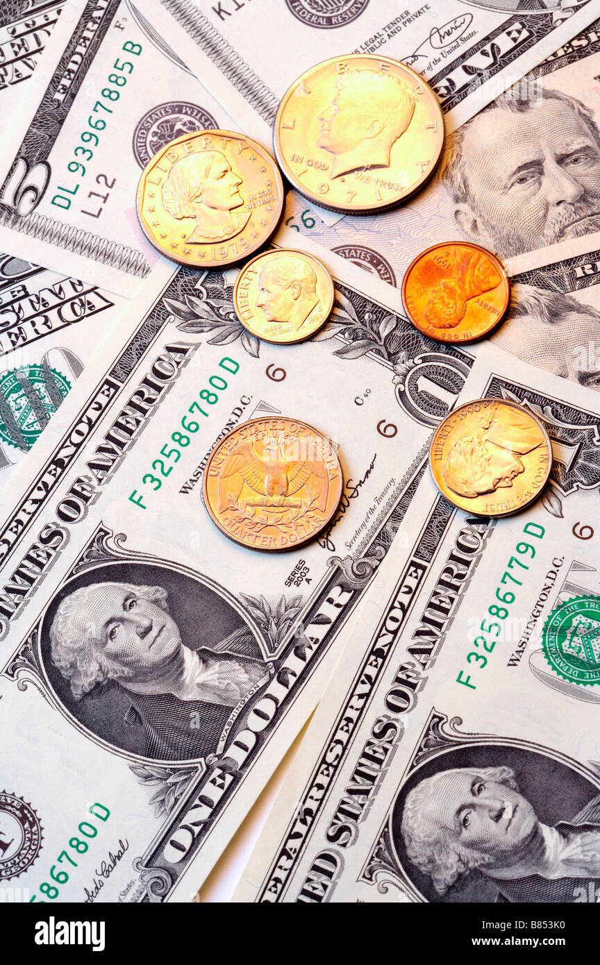 US paper currency Stock Photo - Alamy