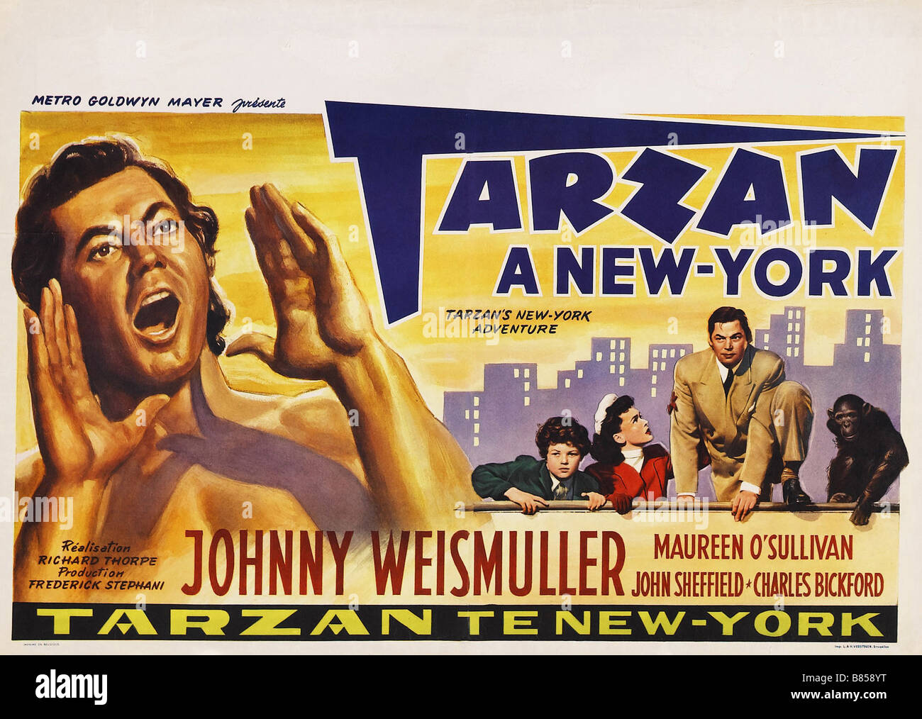 Tarzan's New York Adventure Year : 1942 USA Director : Richard Thorpe ...