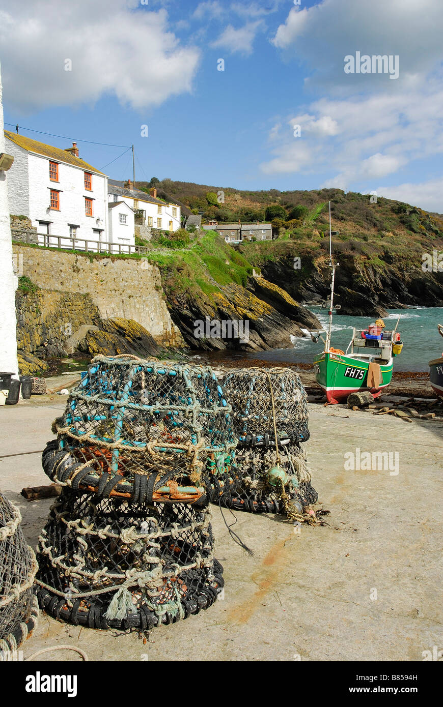 Portloe cornwall hi-res stock photography and images - Alamy