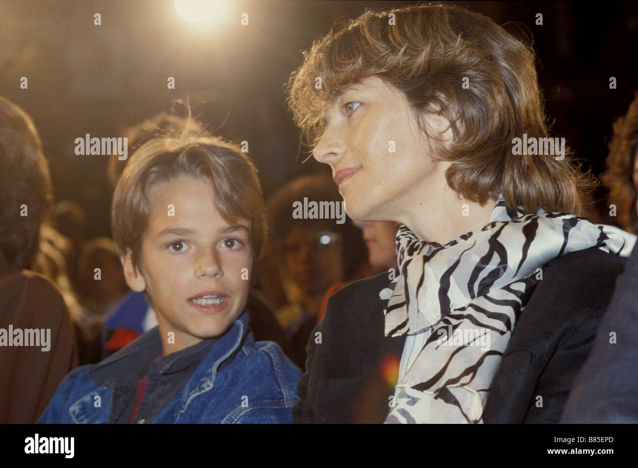 Charlotte rampling and her son hi-res stock photography and images - Alamy