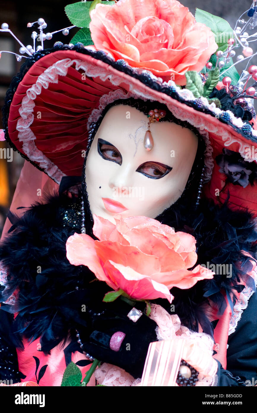 Portrait of Beautiful masks in Venice Italy Stock Photo - Alamy