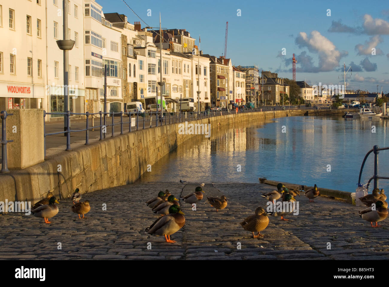 St Peter Port marina Stock Photo - Alamy
