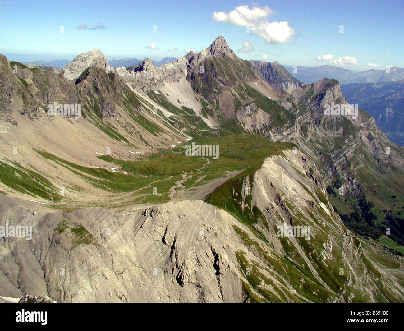 The southern side of the Aravis mountain range in summe Stock Photo - Alamy