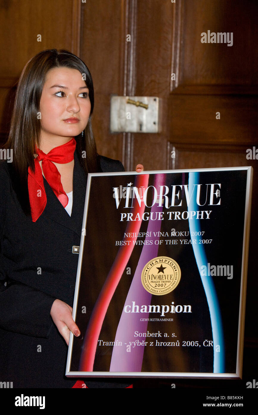 wine prize wine degustation in Brevnov Monastery Prague Czech Republic ...