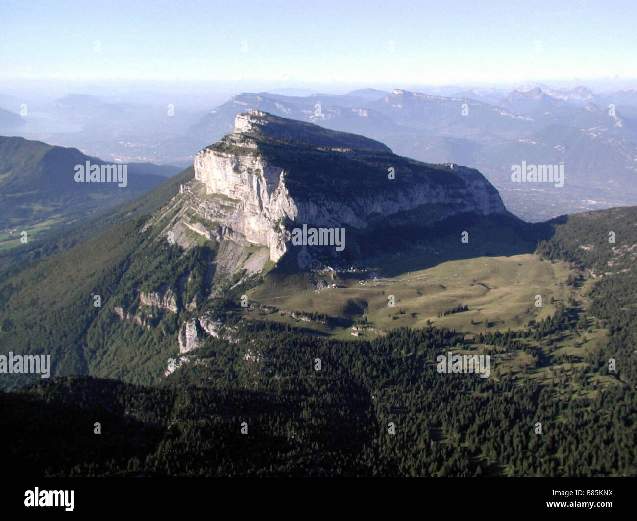 Natural reserve of the Hauts de Chartreuse. Southern slope of Mont ...