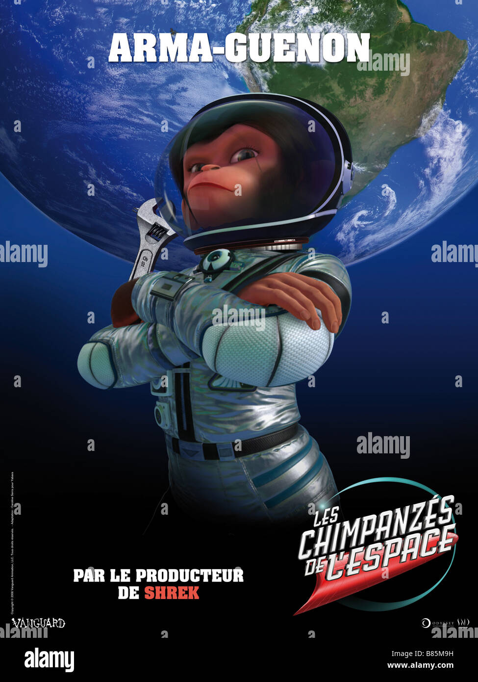 Space Chimps Year : 2008 Director : Kirk De Micco Movie poster ...