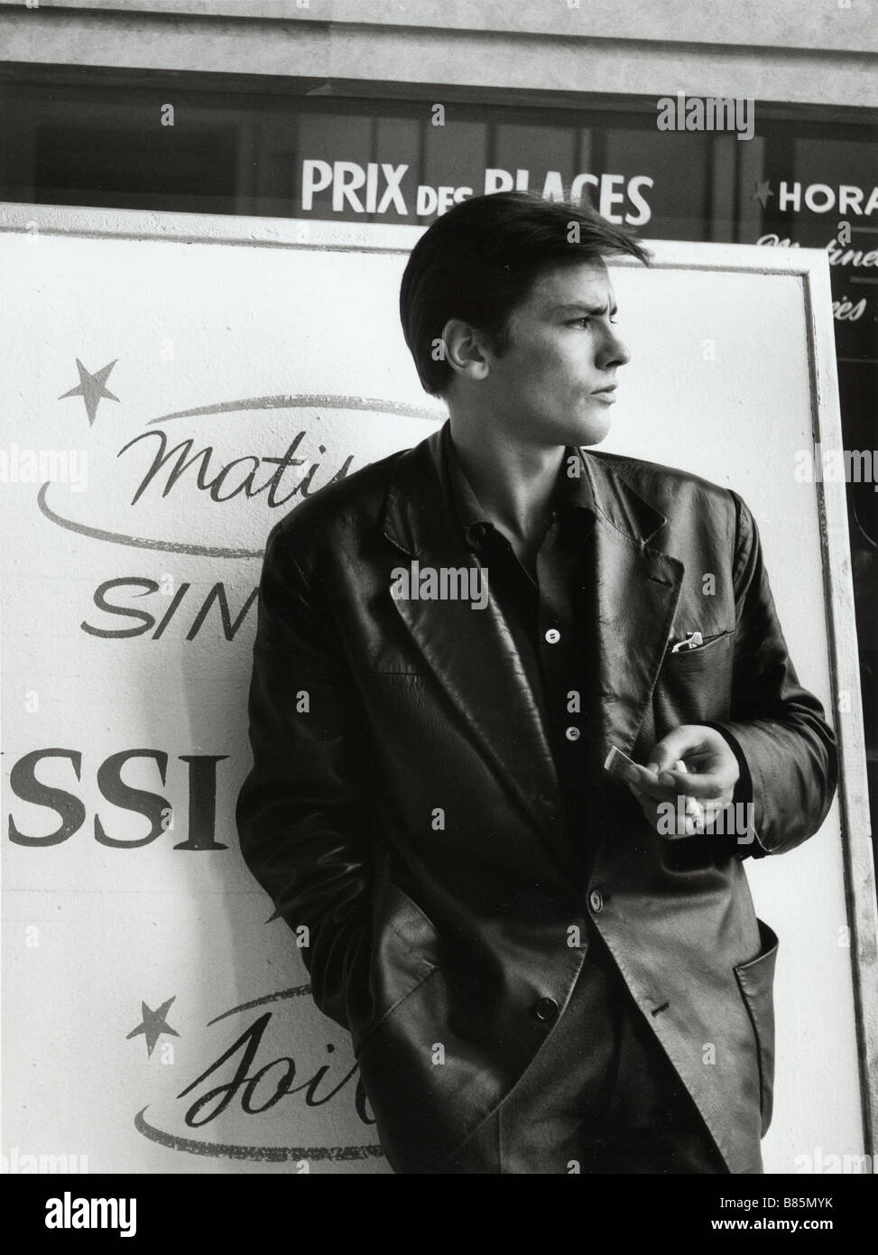 Alain Delon 1958 High Resolution Stock Photography and Images - Alamy