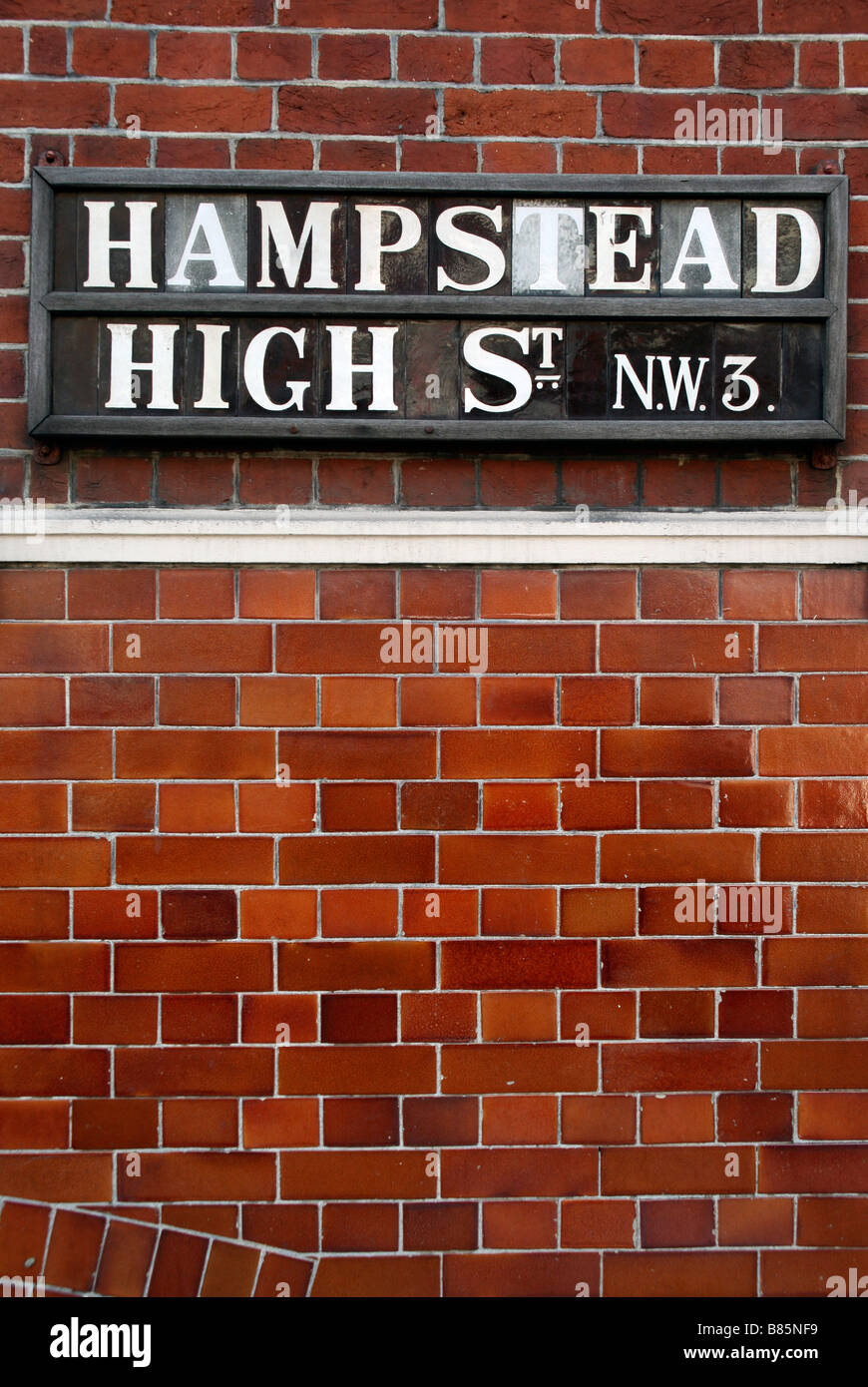 Hampstead High Street London Stock Photo - Alamy