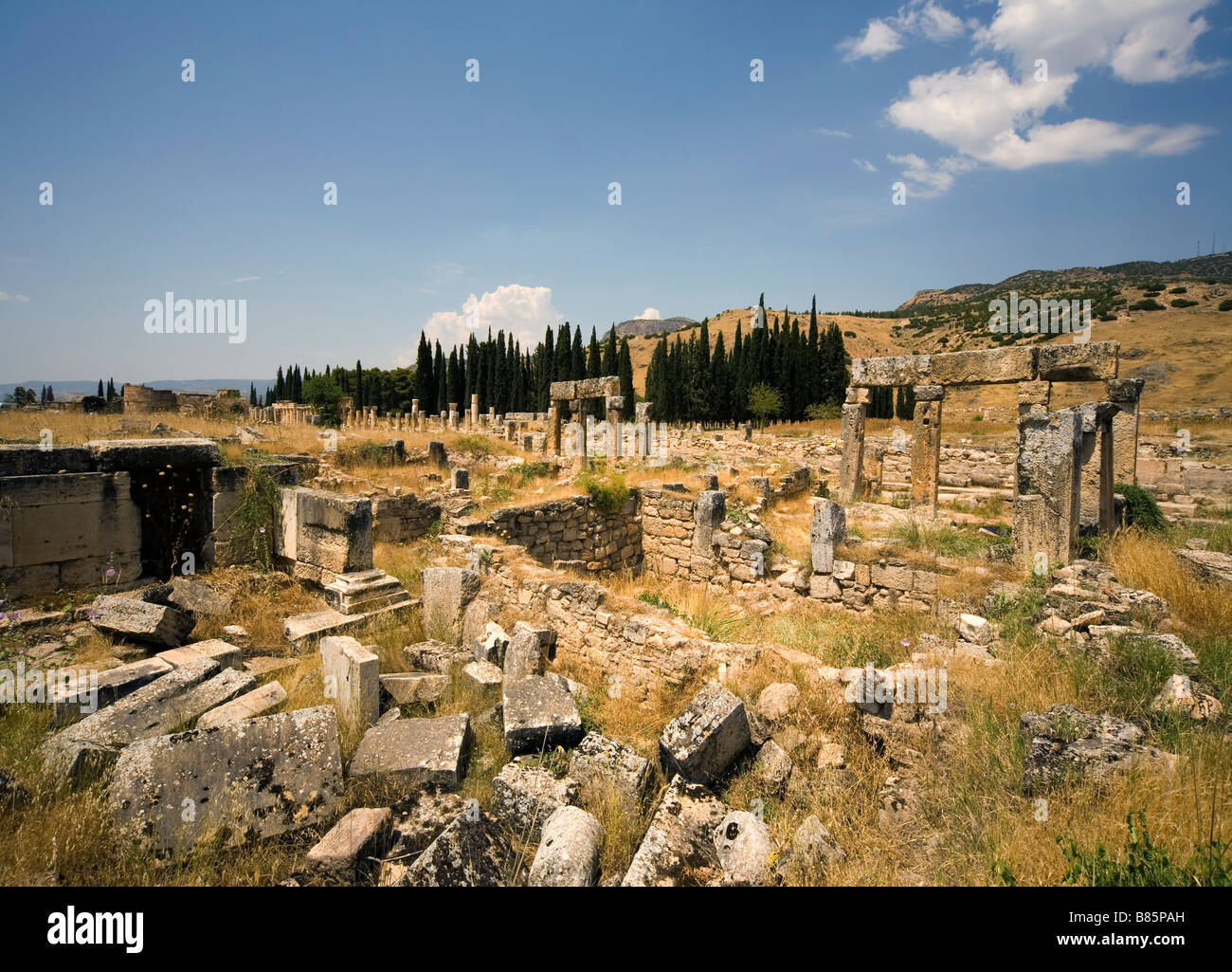Ruins of Hierapolis Turkey Stock Photo - Alamy