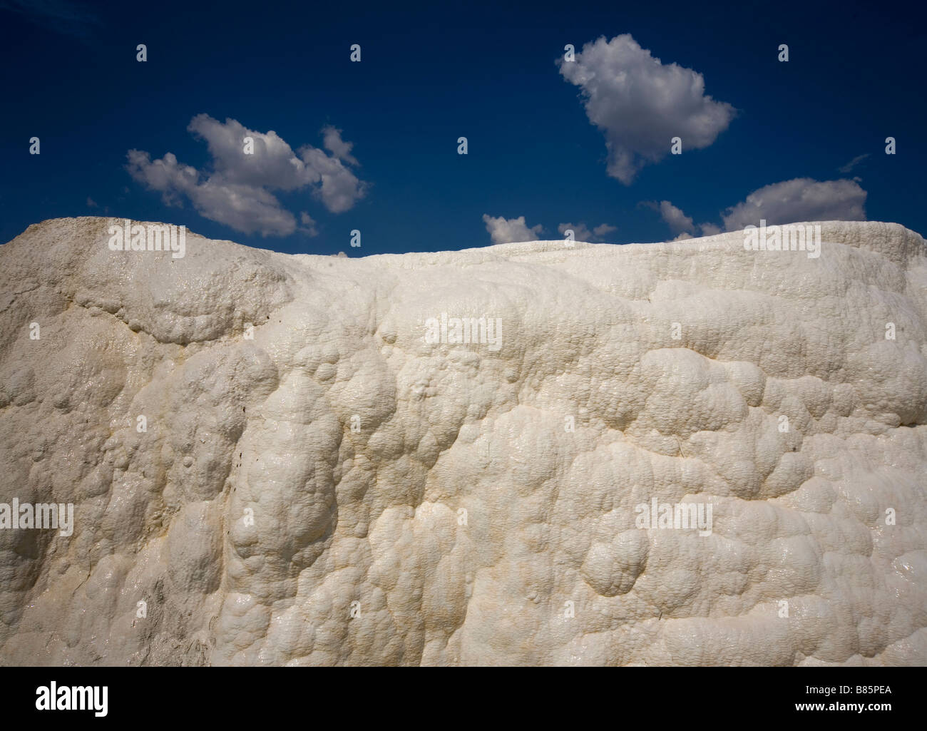 Limestone terraces of Pamukkale Turkey Stock Photo - Alamy