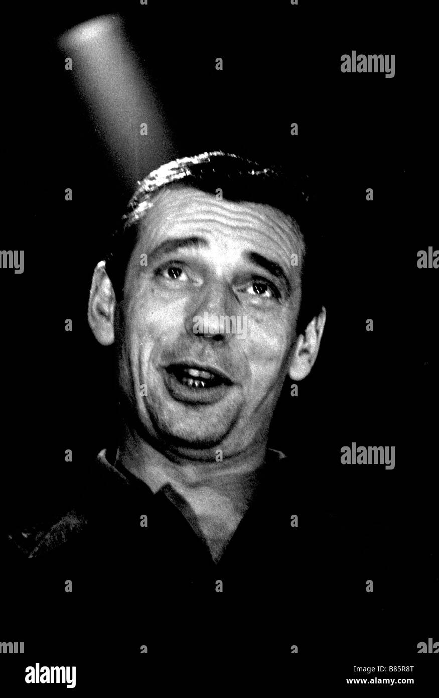 Actor singer yves montand Black and White Stock Photos & Images - Alamy