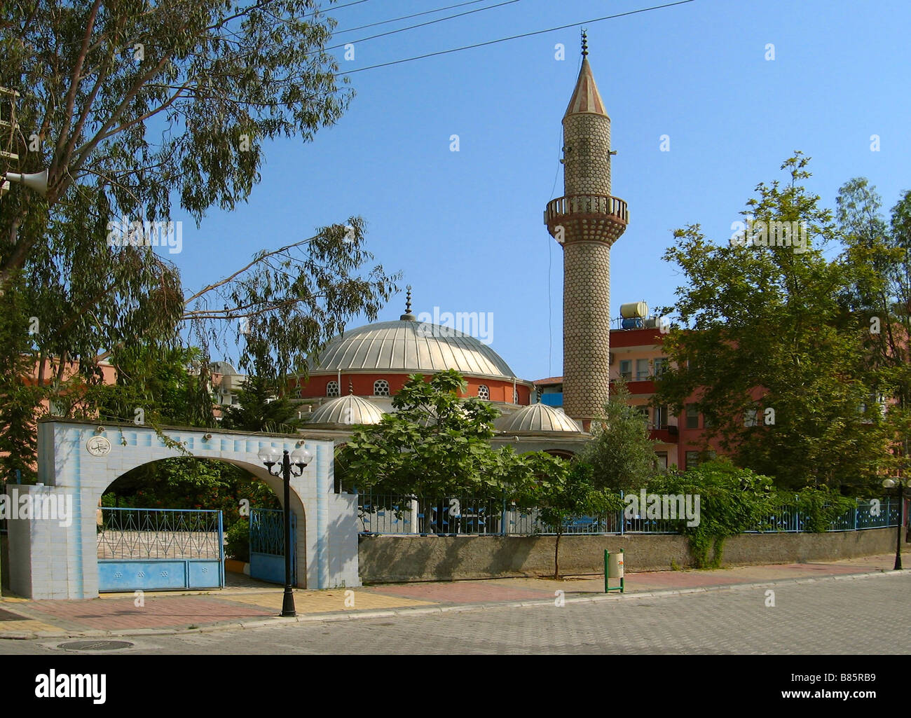 Mosque in Oba Alanya Turkey Stock Photo - Alamy