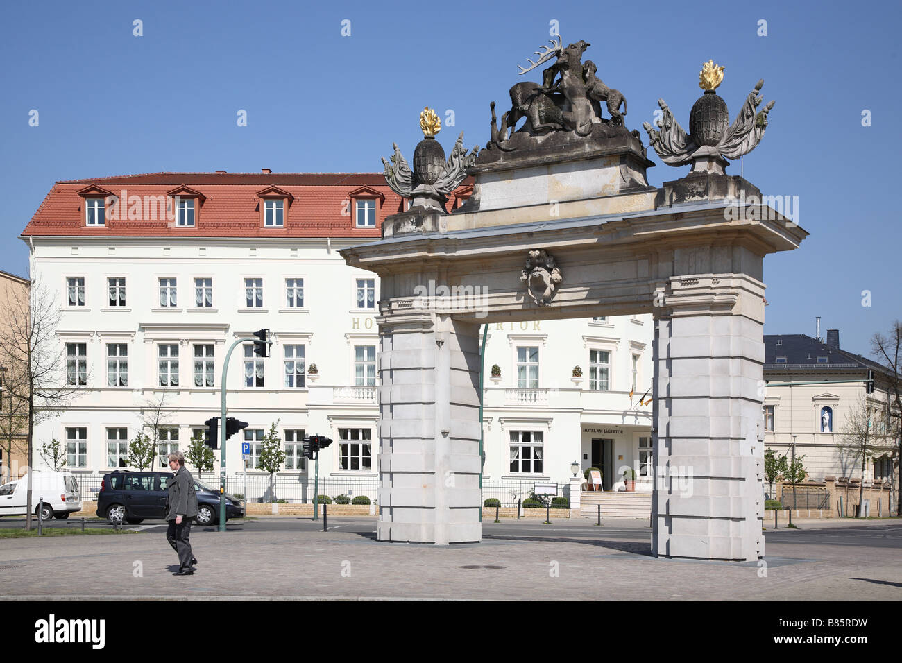 Jaeger gate hi-res stock photography and images - Alamy