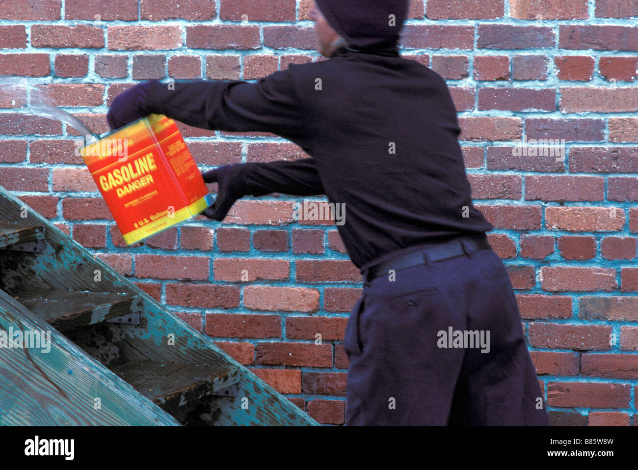 Gas can arson hi-res stock photography and images - Alamy