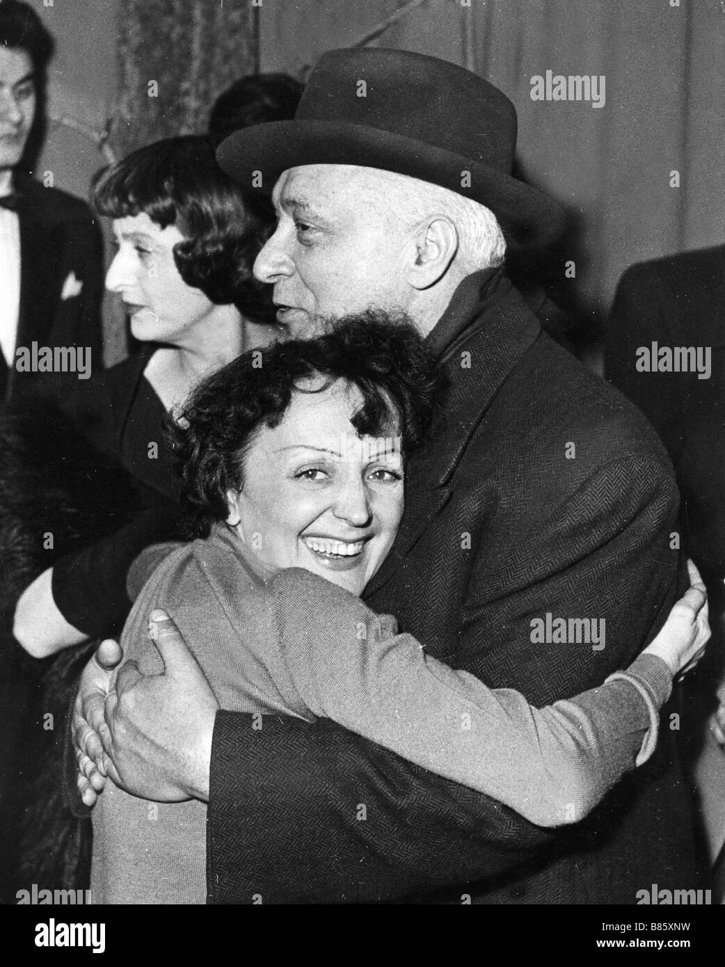 Smile and hug Black and White Stock Photos & Images - Alamy