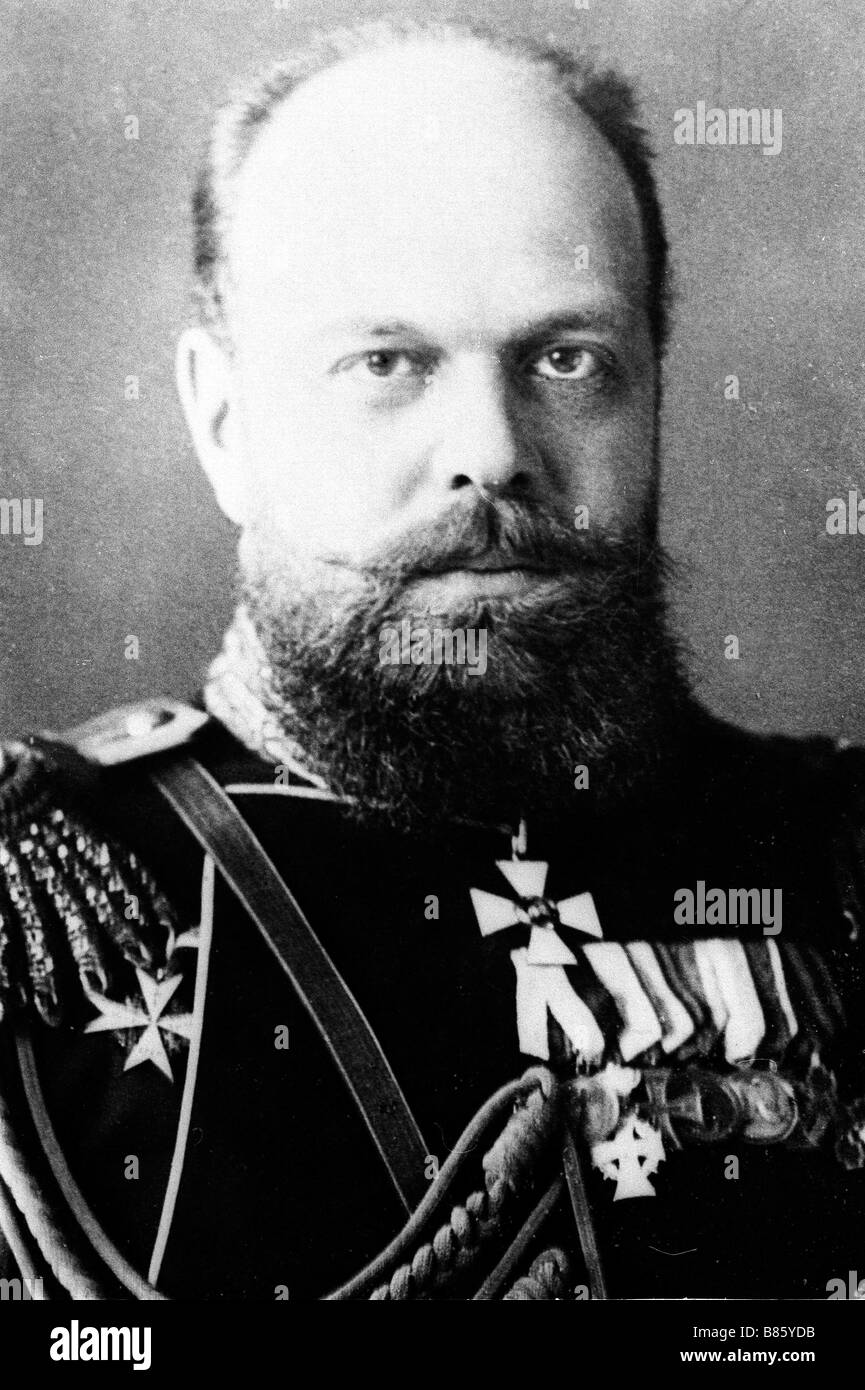 Alexander III, Emperor of Russia Stock Photo - Alamy