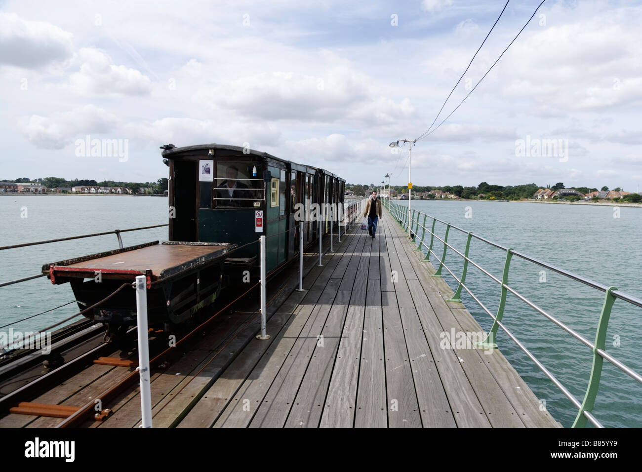 Hythe pier railway hi-res stock photography and images - Alamy