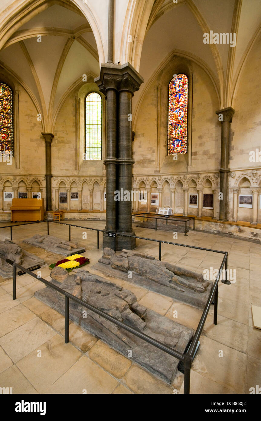 Interior of Temple Church, Inner Temple, London, UK Stock Photo - Alamy
