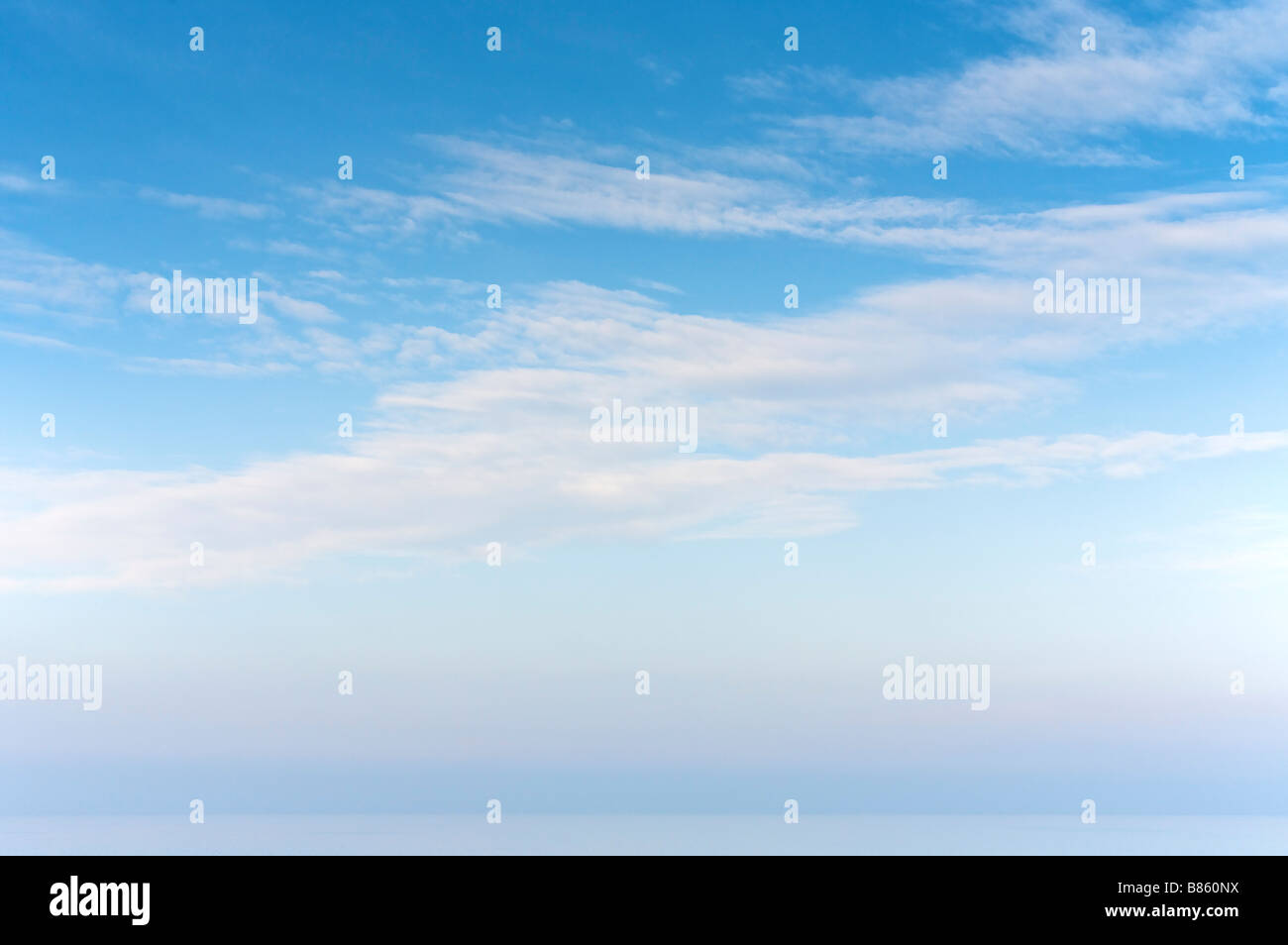 Cloudy blue sky Stock Photo - Alamy