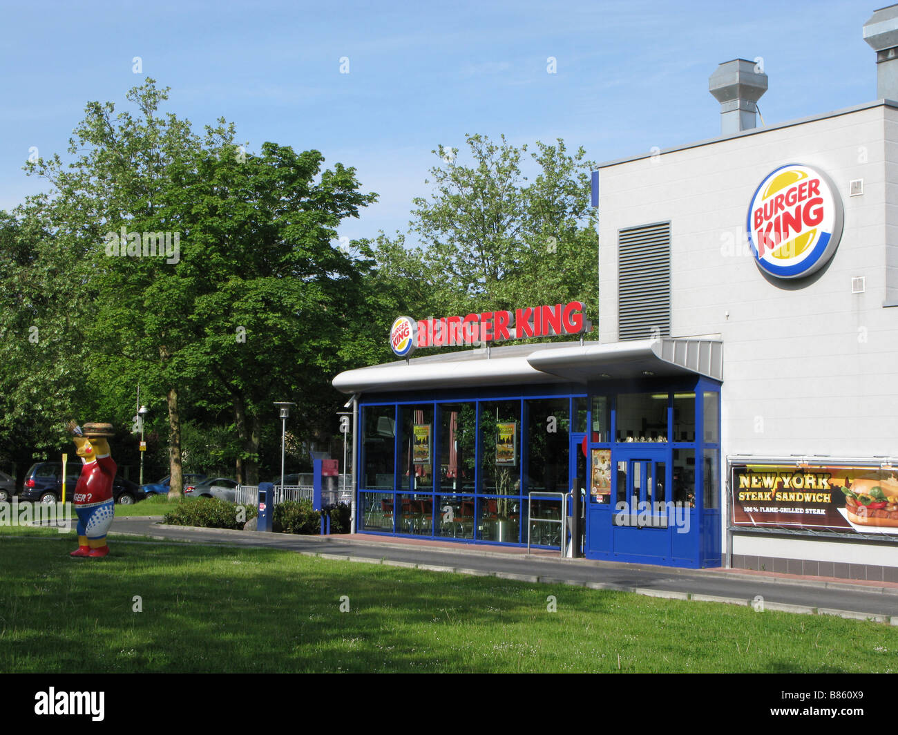 Berlin Burger King Stock Photo - Alamy