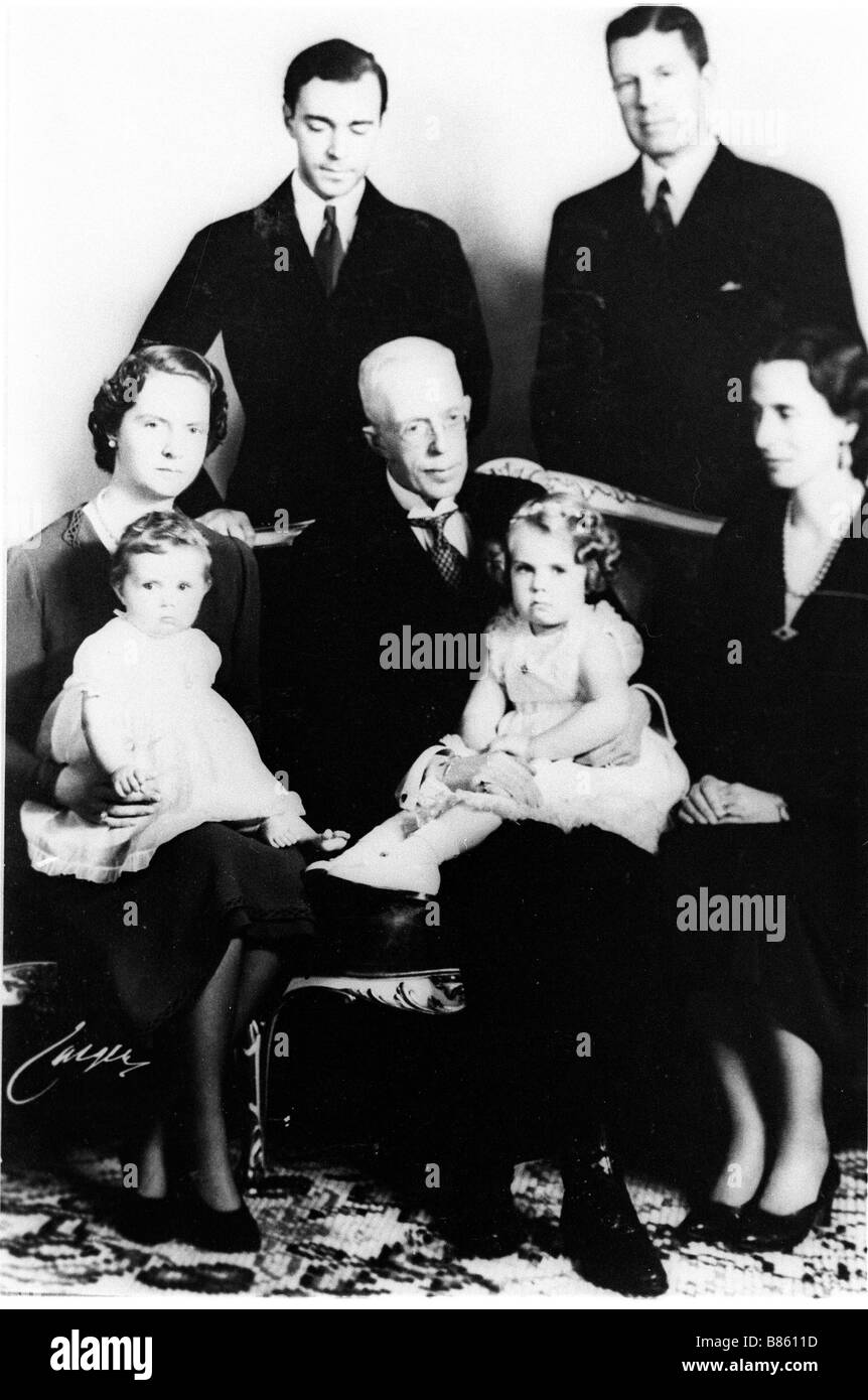 Four generations of the Swedish royal family Stock Photo - Alamy