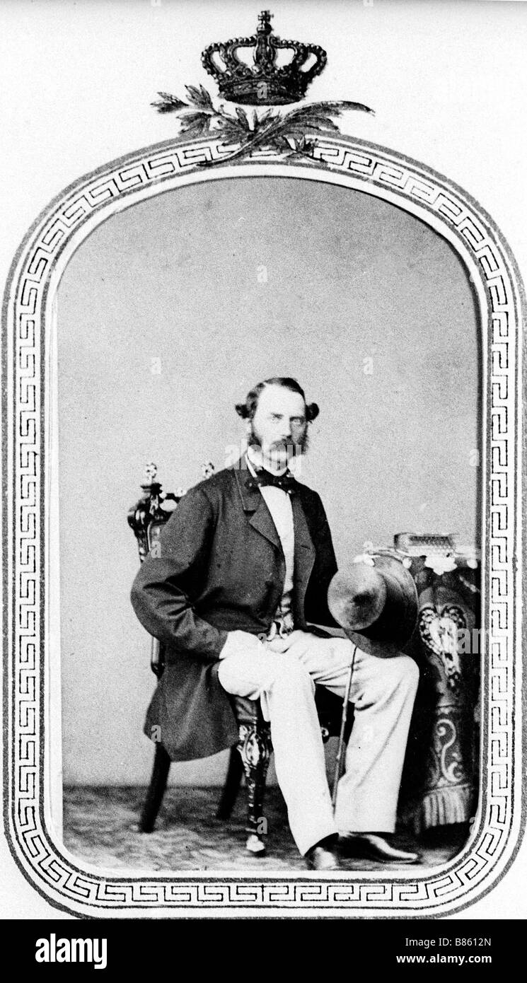 Christian IX, King of Denmark Stock Photo - Alamy