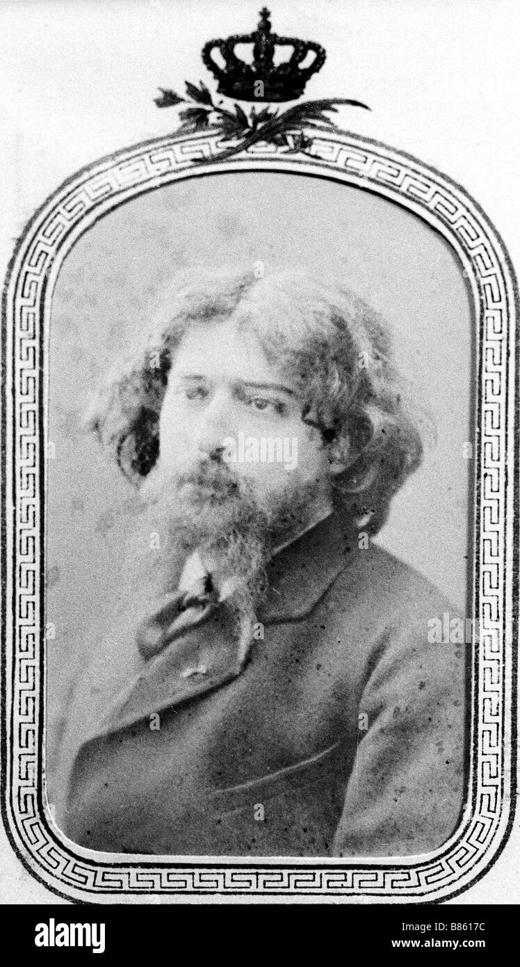 Alphonse daudet french writer 1840 1897 hi-res stock photography and ...
