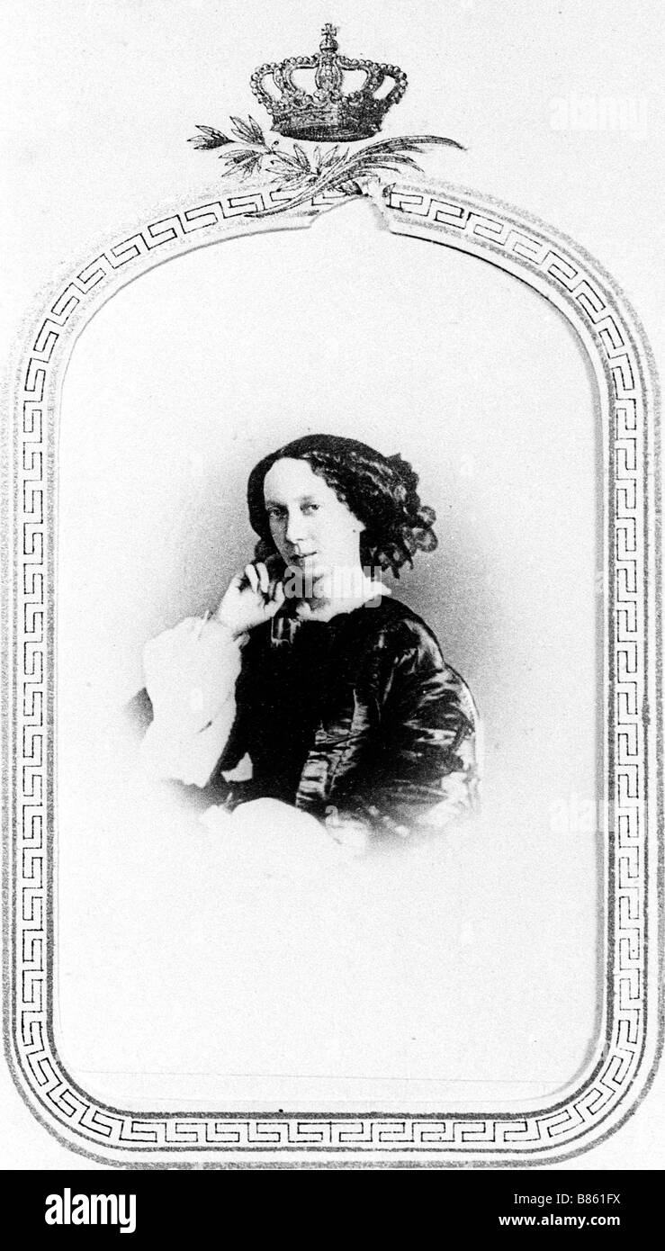 Tsarina Maria Alexandrovna of Russia Stock Photo - Alamy