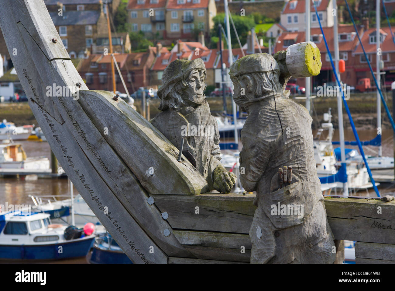 Whitby yorkshire harbour historical hi-res stock photography and images ...