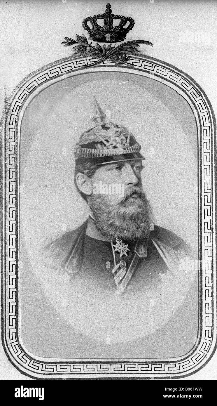 Kaiser Frederick III of Germany Stock Photo - Alamy