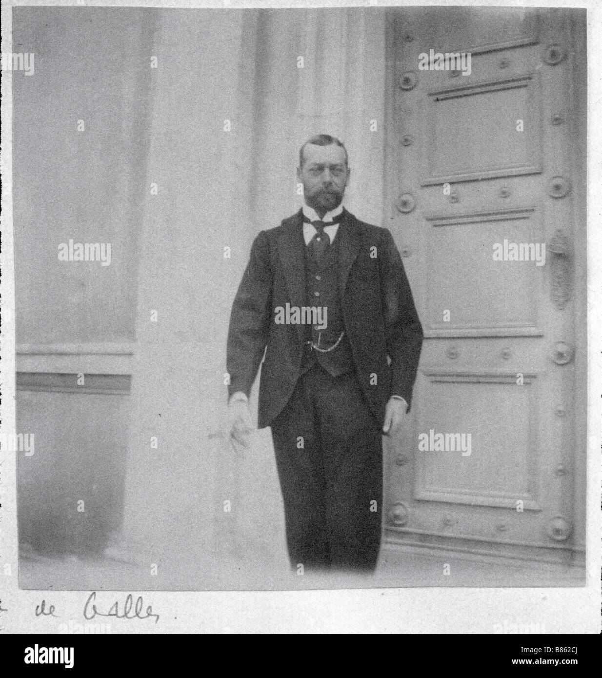 King george v his son prince wales hi-res stock photography and images ...