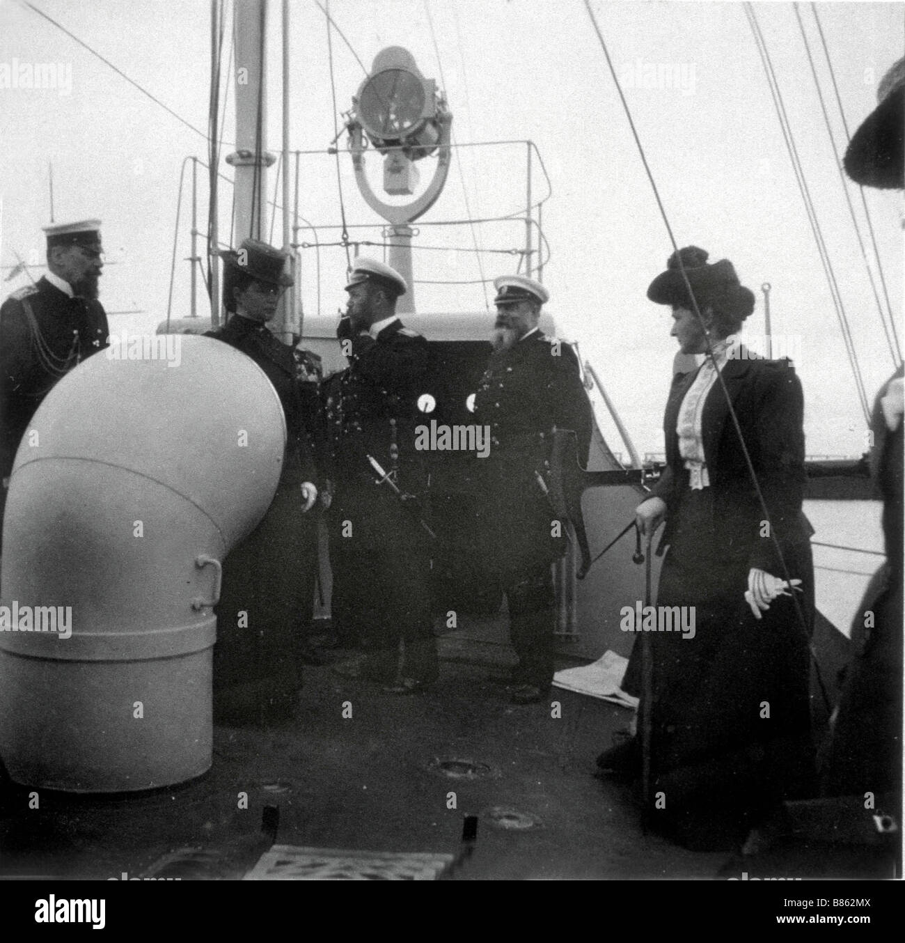 Nicholas II and Empress Alexandra Stock Photo - Alamy