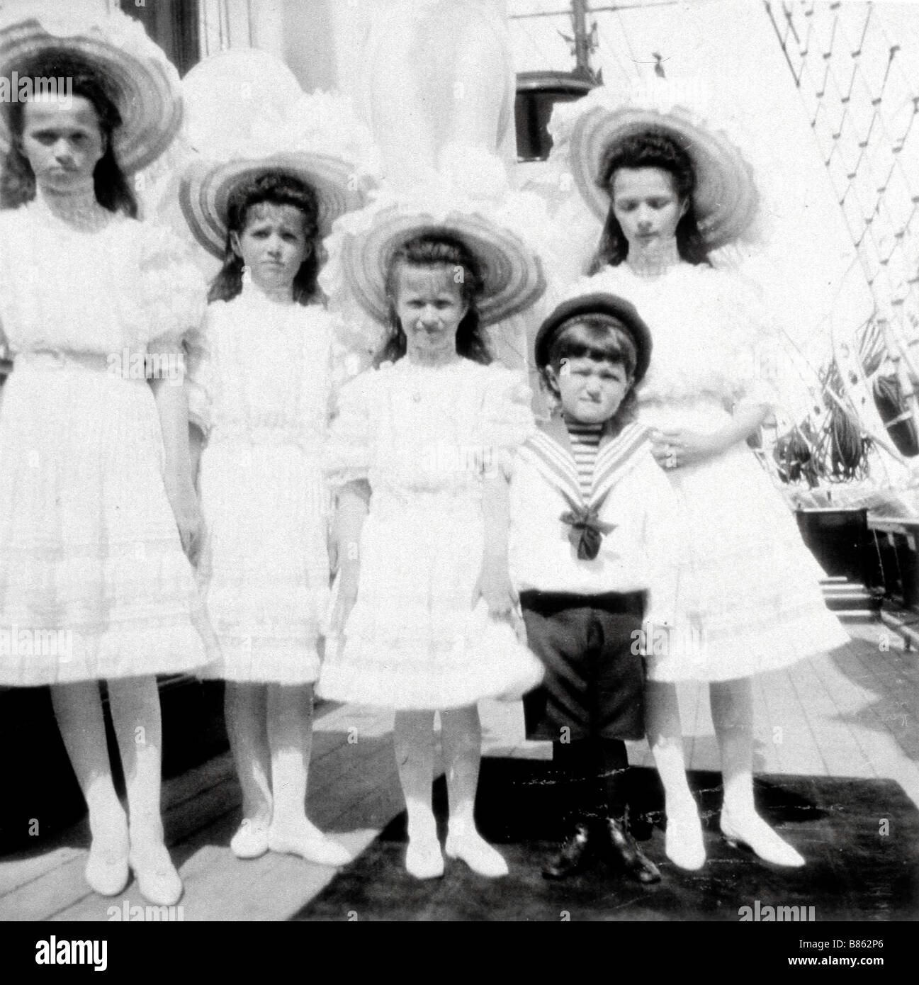 Children of nicholas ii hi-res stock photography and images - Alamy