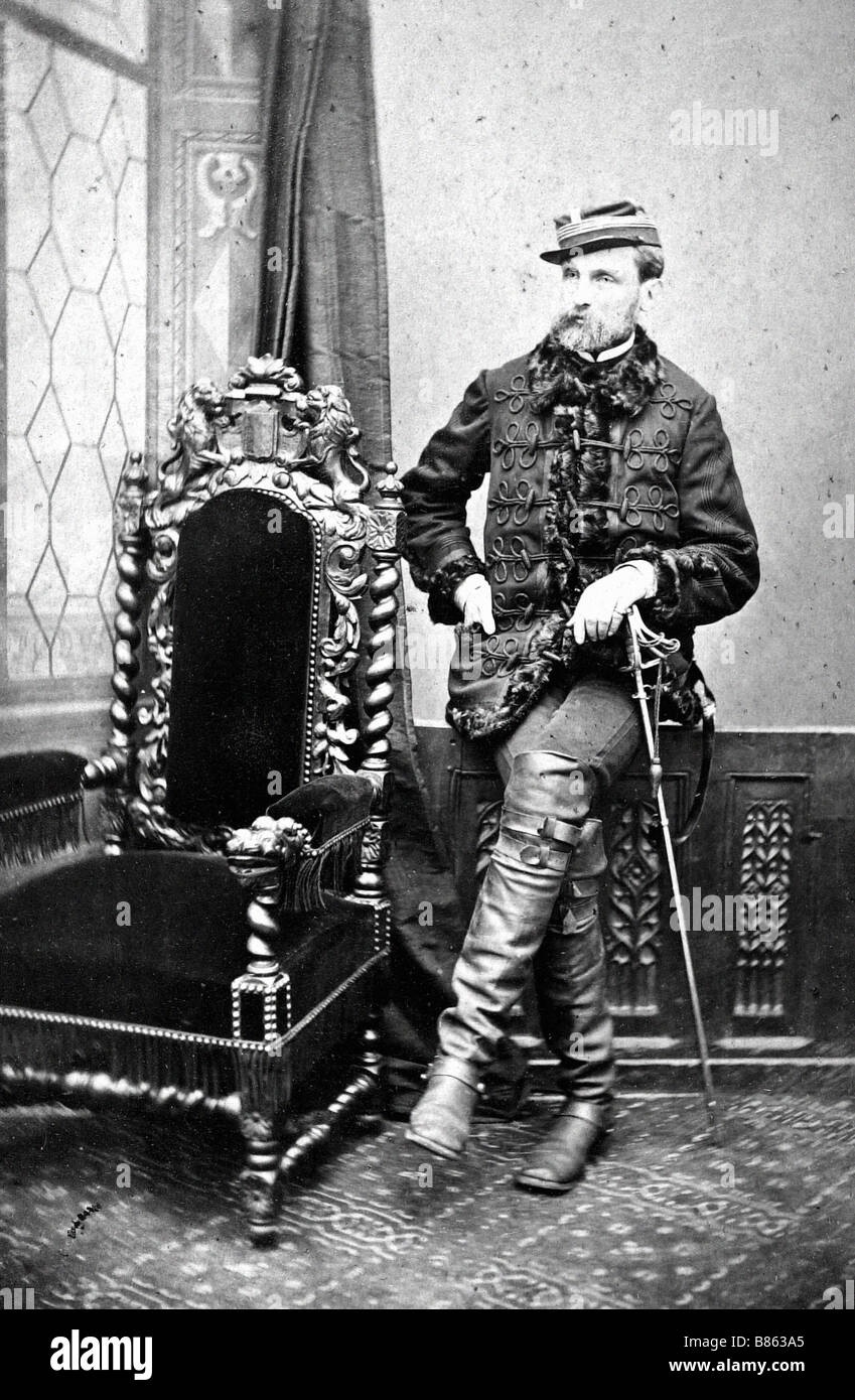 He enlisted under the false name of robert lefort hi-res stock ...