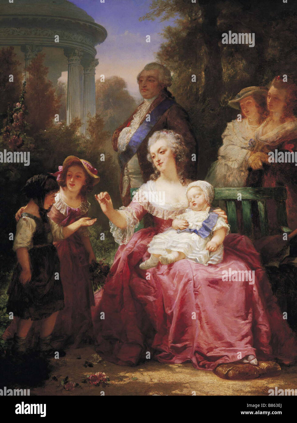 French royal family hi-res stock photography and images - Alamy