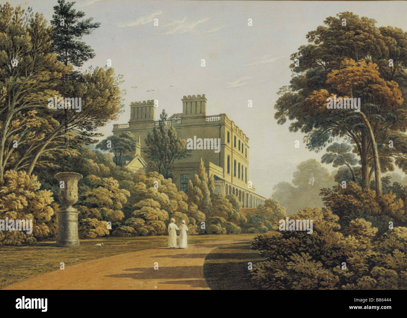 Varley, Higham House in Woodford Stock Photo - Alamy