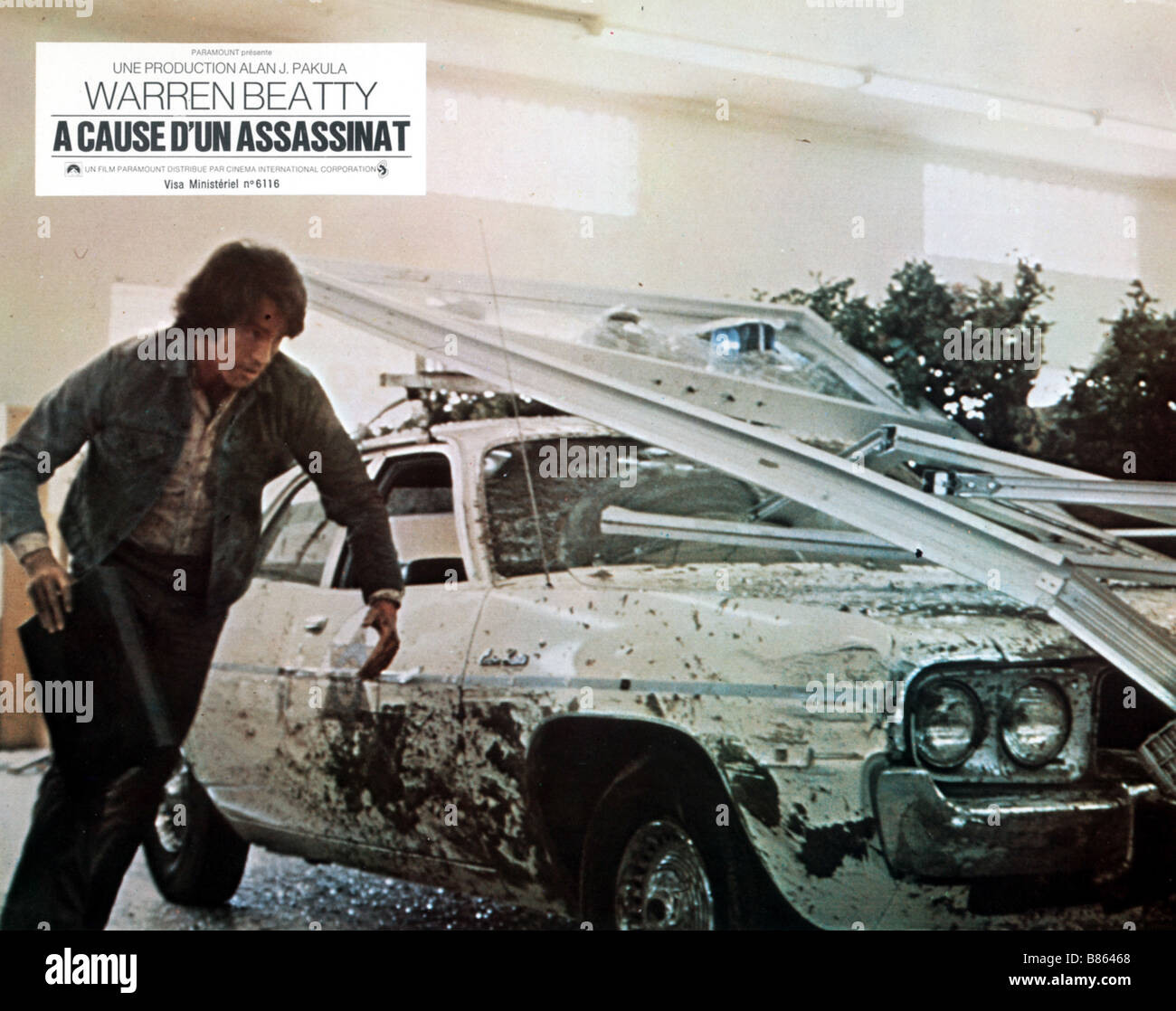 The Parallax View Warren Beatty Director: Alan J. Pakula Stock Photo ...