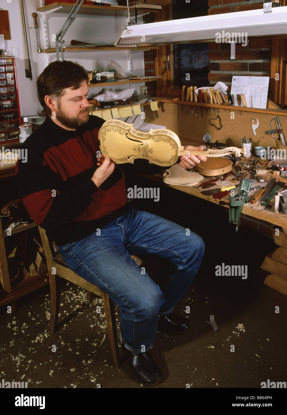 Hardanger Fiddle Maker, Hardanger Folkemuseum, Utne in Hardanger ...
