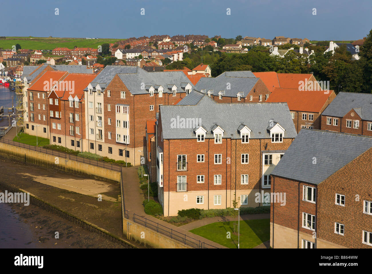 New housing, Whitby, "North Yorkshire", England Stock Photo - Alamy