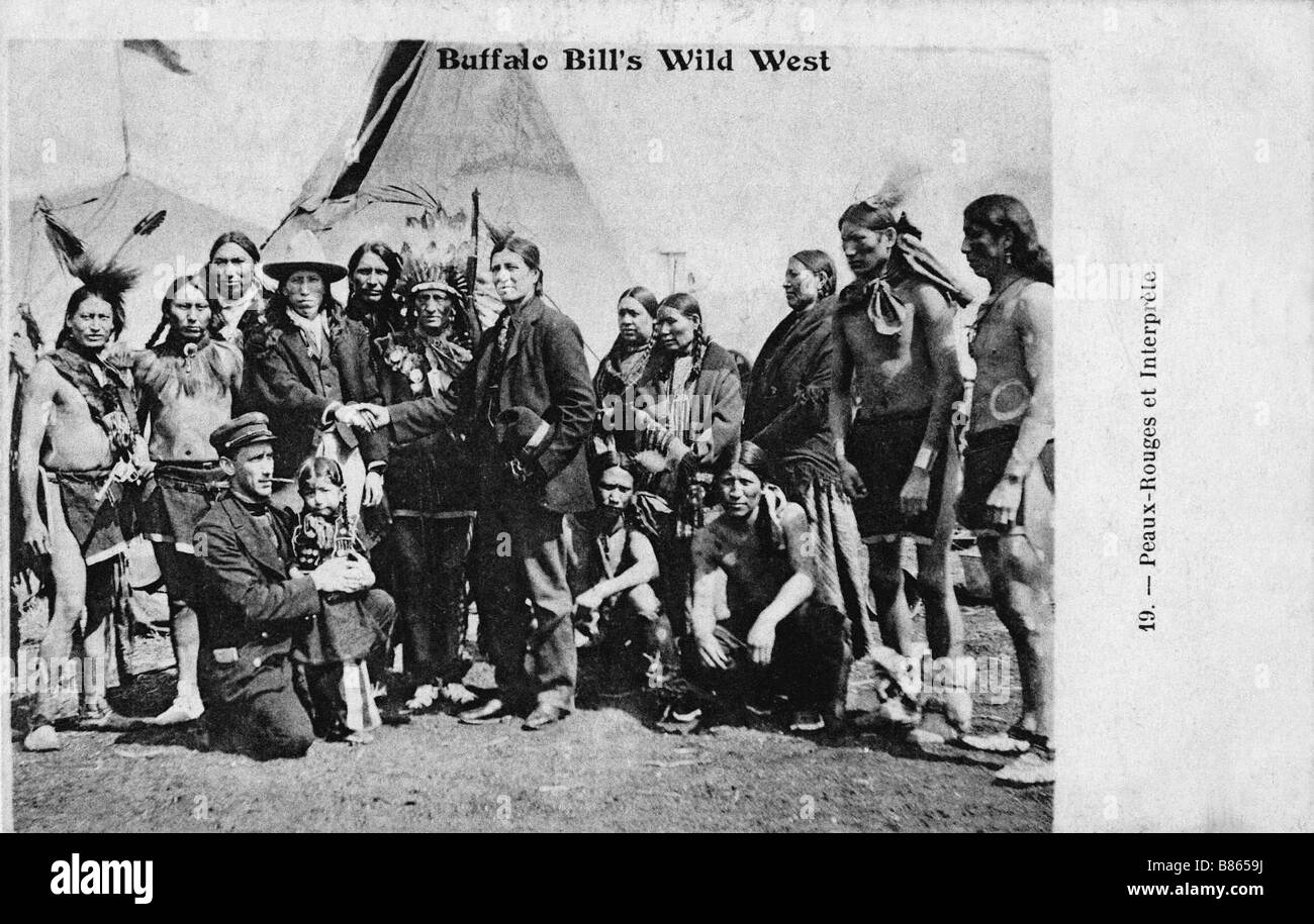 Buffalo Bill's Wild West Show Stock Photos & Buffalo Bill's Wild West ...