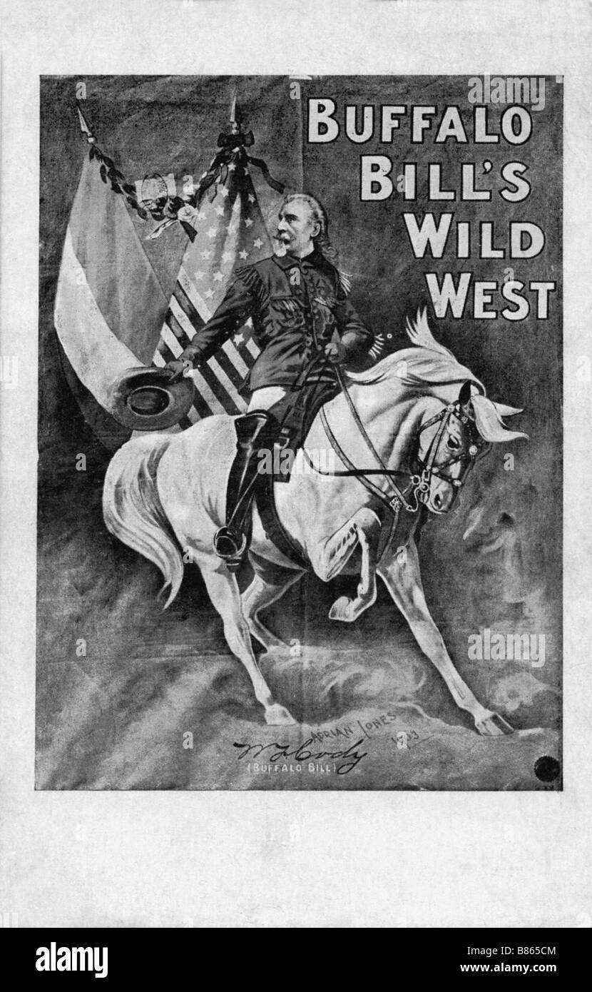 Buffalo bill wild west show hi-res stock photography and images - Alamy
