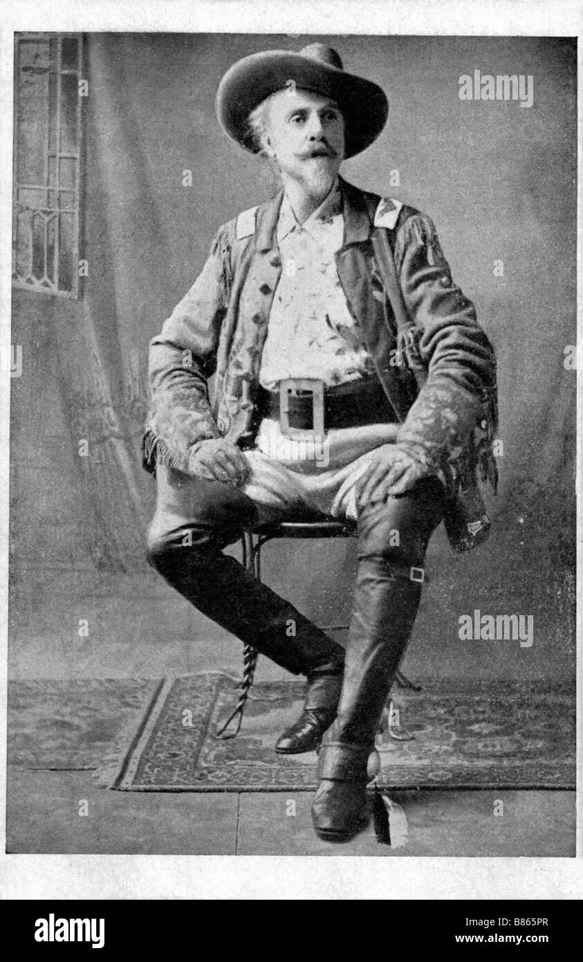 Buffalo bill photo Black and White Stock Photos & Images - Alamy