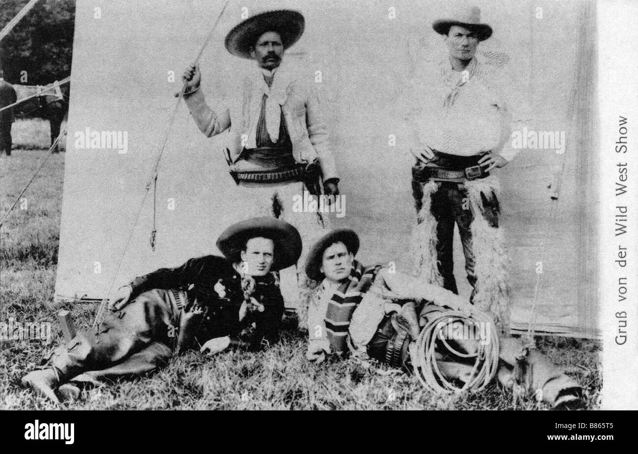 Buffalo bills wild west show hi-res stock photography and images - Alamy