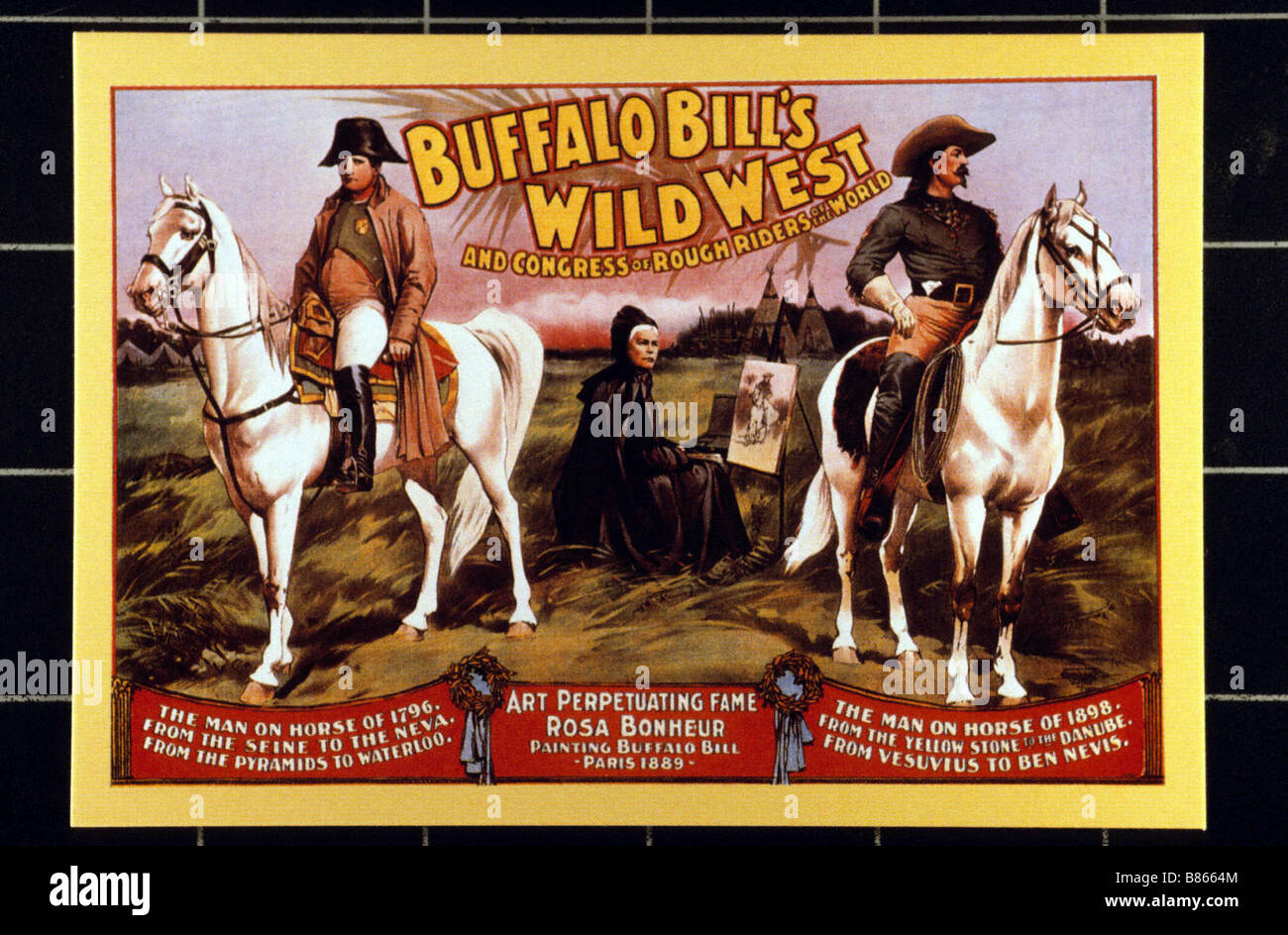 Buffalo bill poster hi-res stock photography and images - Alamy