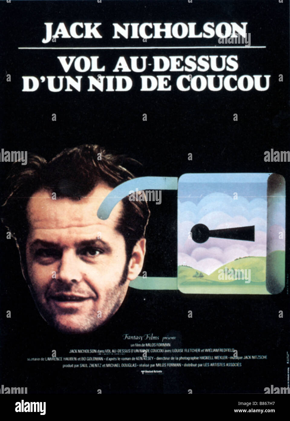 One flew over the cuckoo's nest poster hi-res stock photography and ...